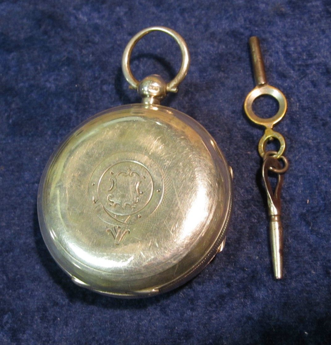 1517. J.G. Graves Sheffield "Express" English Lever Key Wound Pocket ...