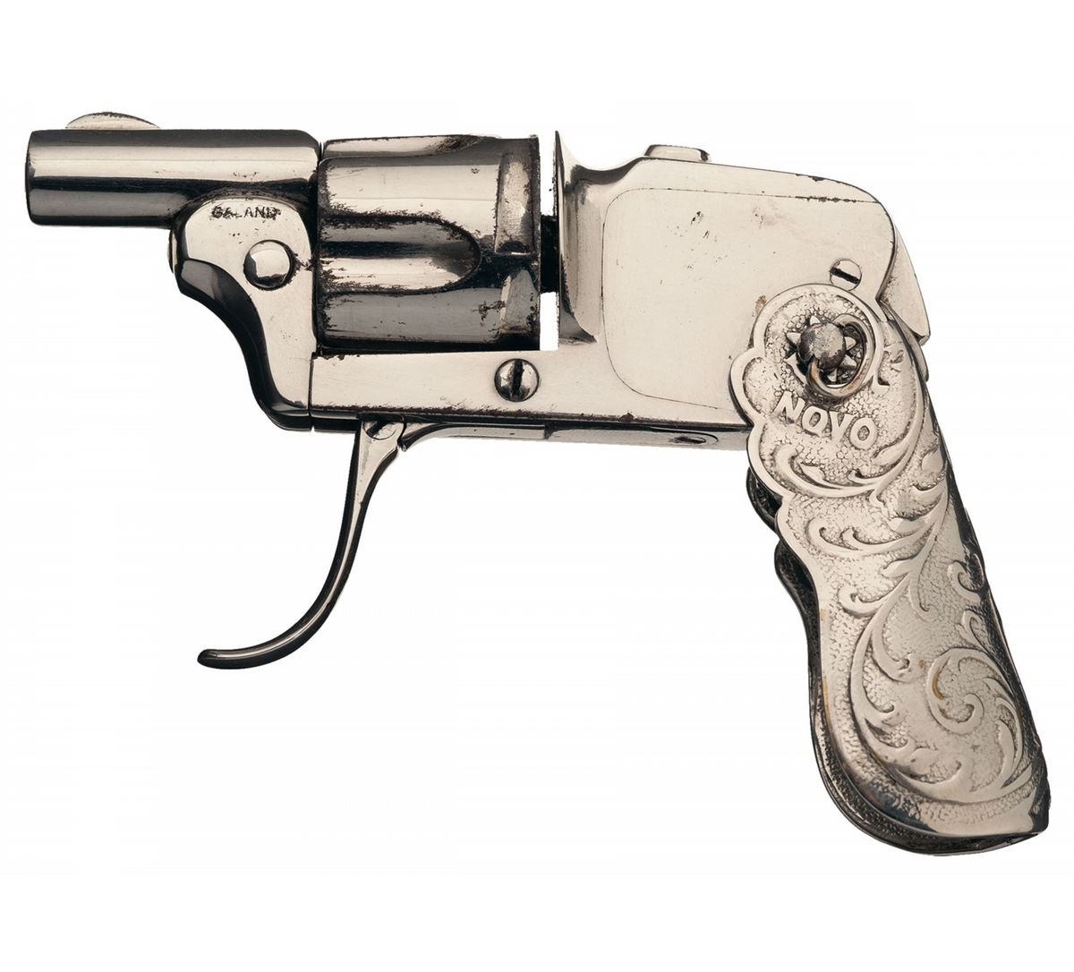 Galand Production "Le Novo" All-Metal Folding Grip Ladies Pocket Revolver