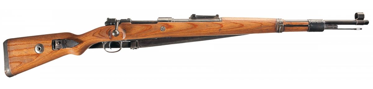 World War II K98 Czech Rifle Coded "dot/44"