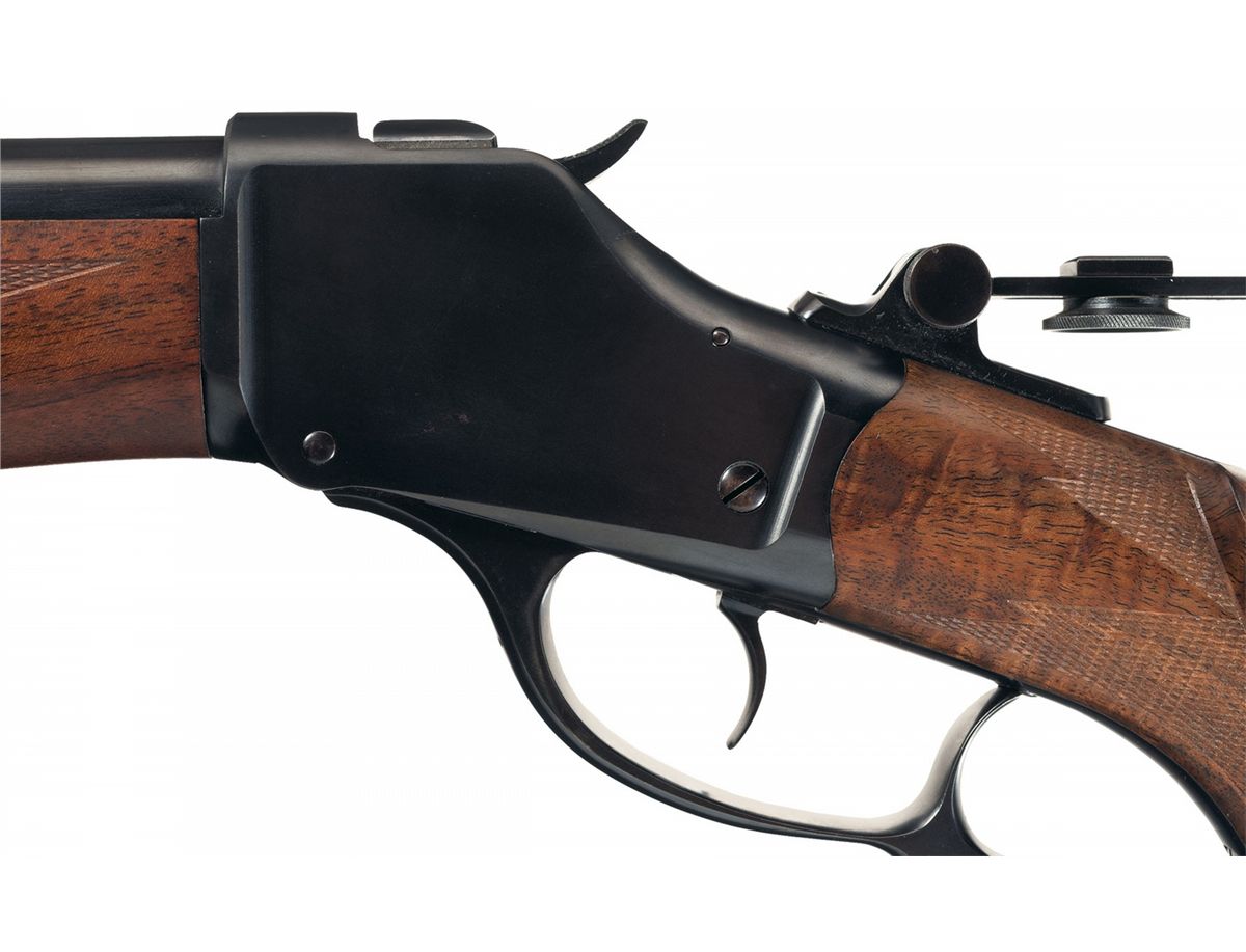 Custom Winchester Model 1885 High Wall Single Shot Schuetzen Rifle by ...