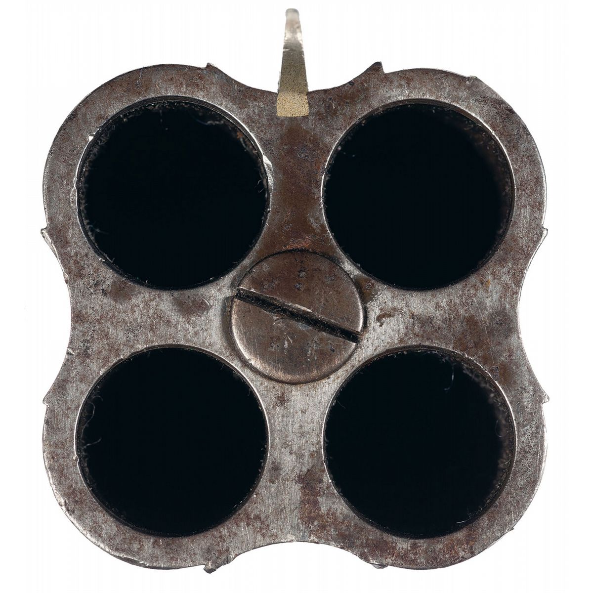 Charles Lancaster Four Barreled Pistol with History