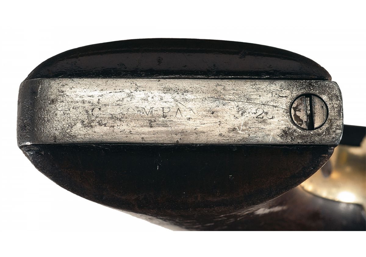 Rare U.S. Colt Model 1847 Walker Revolver No. 26 Issued to Texas Ranger ...
