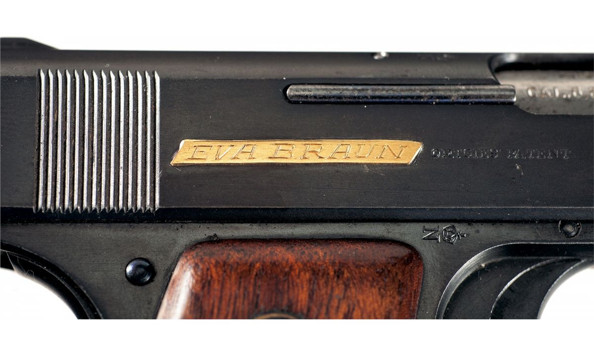 Historic Documented "Eva Braun's" Personal 25 ACP Deutsche Ortgies Semi ...