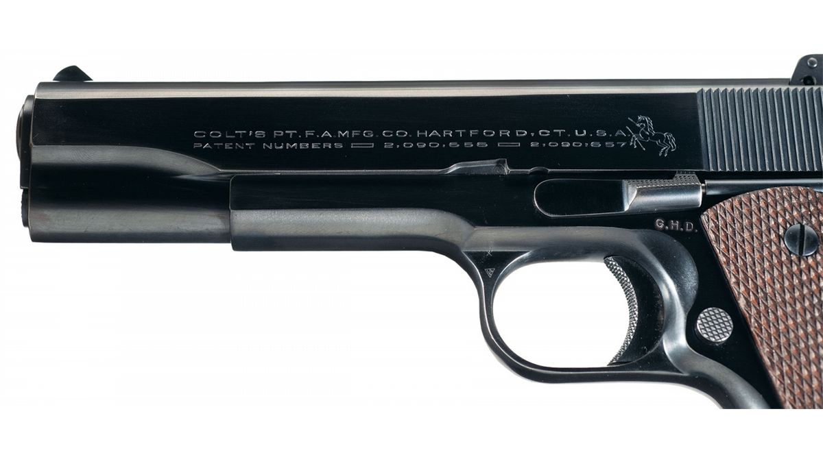 World War II U.S. Colt Service Model Ace Semi-Automatic Pistol