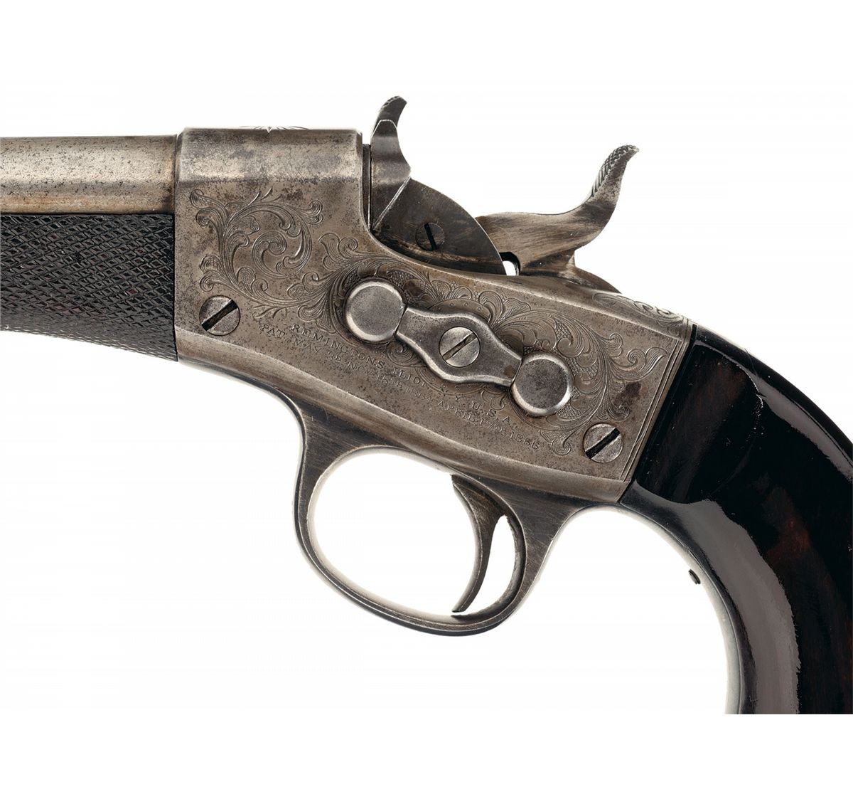 Magnificent Documented L.D. Nimschke Signed and Engraved Remington ...