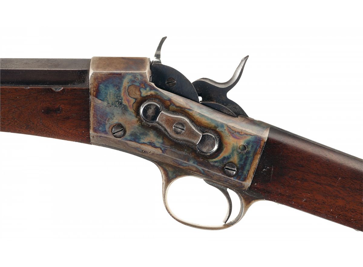 Stunning Remington Rolling Block Model Number 1 1/2 Sporting Rifle