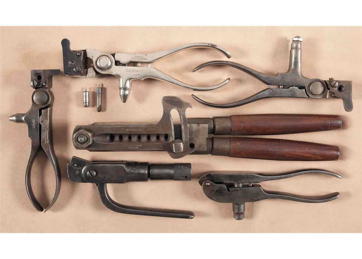 Collector's Lot of Six Vintage Reloading Tools