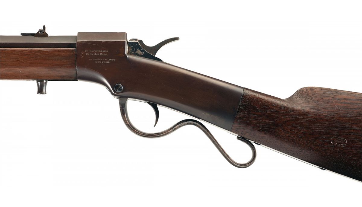 Rare Martially Inspected Civil War Ball and Williams Ballard Carbine