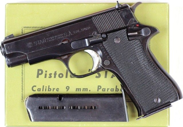 Star Model BM 9mm Luger SN 1517133
