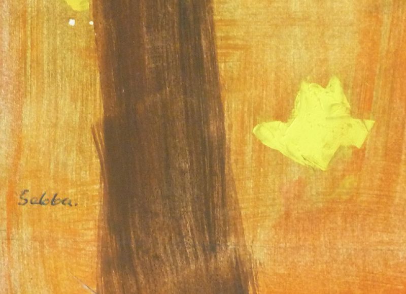 SHALOM SEBBA Oil Painting Israeli German Art