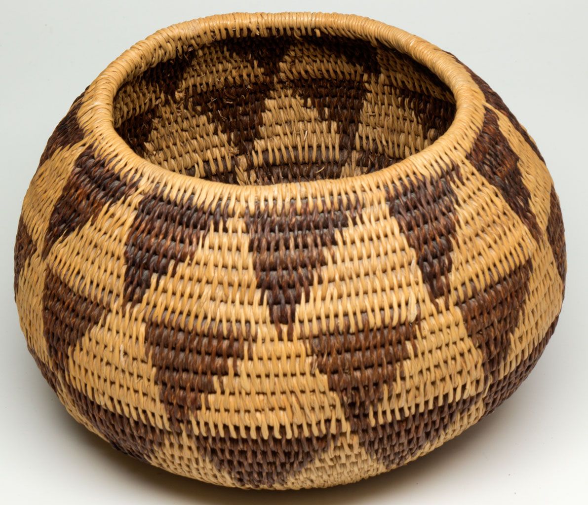 Maidu-Miwok Basket, CA - ,Nevada County