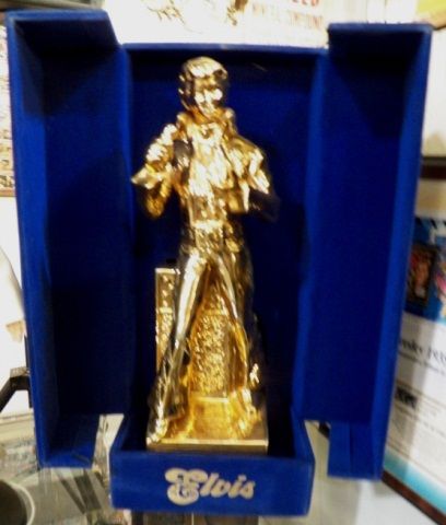 Elvis Gold Liquor Decanter Elvis gold in American Porcelain with 23kt ...