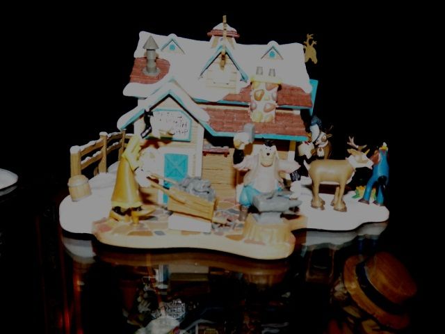 Pete's Blacksmith Shop From the Series entitled Disney's Winter Wonderland