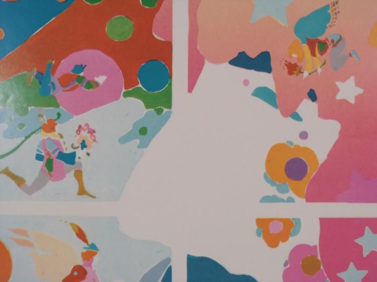 Peter Max Art Exhibit Poster Merrill Chase Gallery 1970