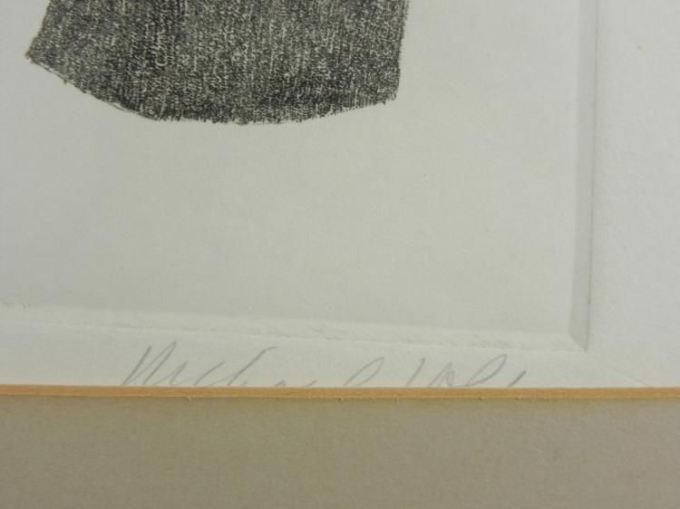 Richard Volpe Signed Winter Landscape Print -Pass, Frmd