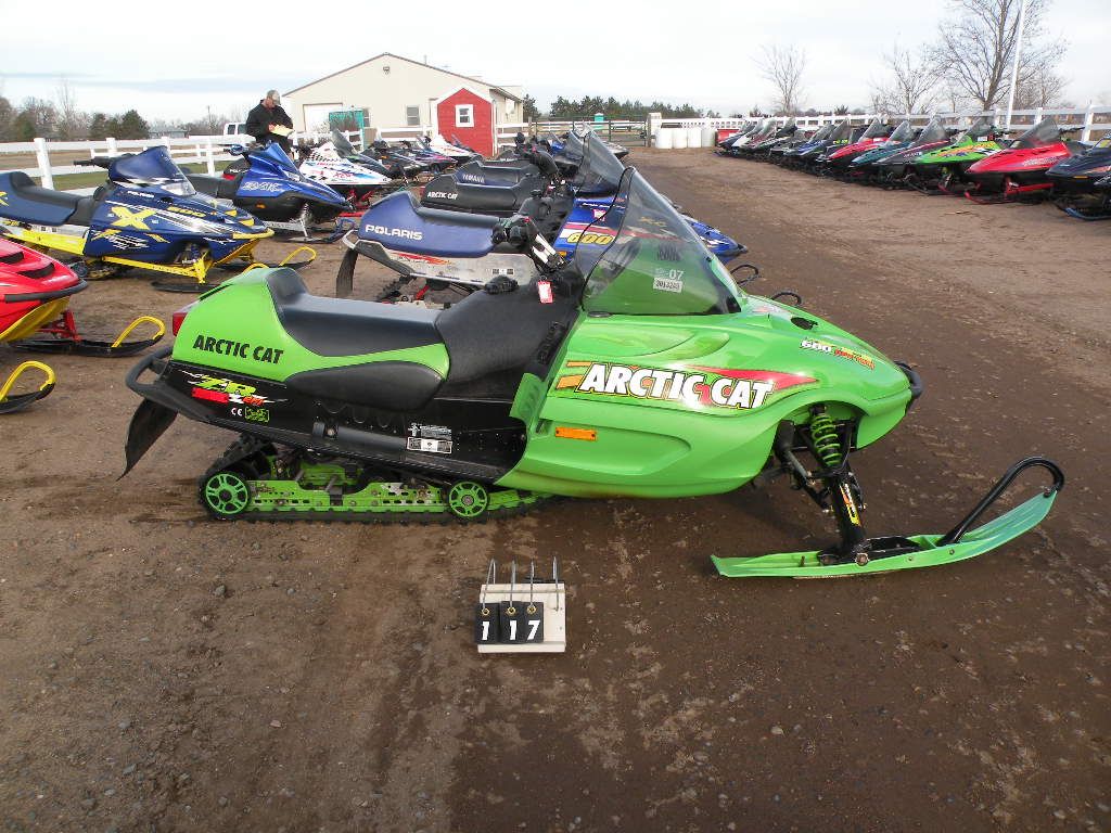 2002 Arctic Cat ZR 600 EFI 4UF02SNW42T107467