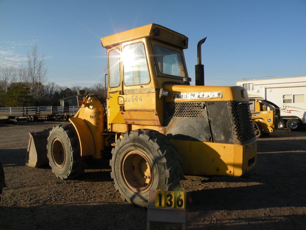 John Deere 554 wheel loader 081591T