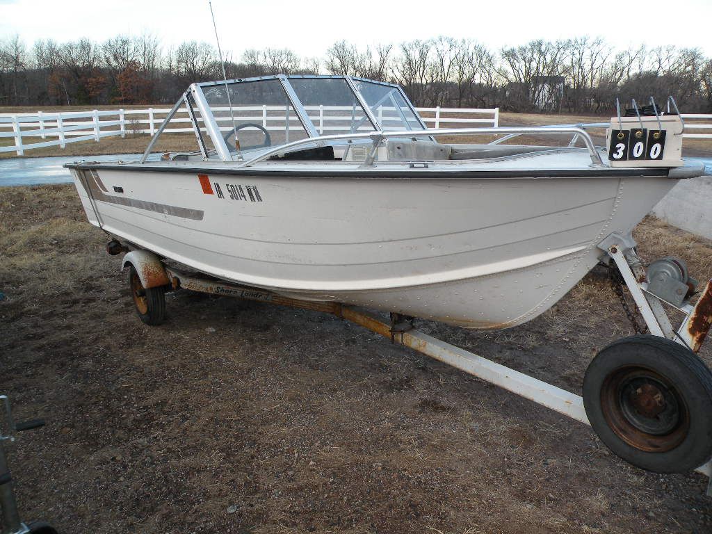1981 StarCraft 16 ft aluminum boat STRG42170481-A1 with 1982 ...