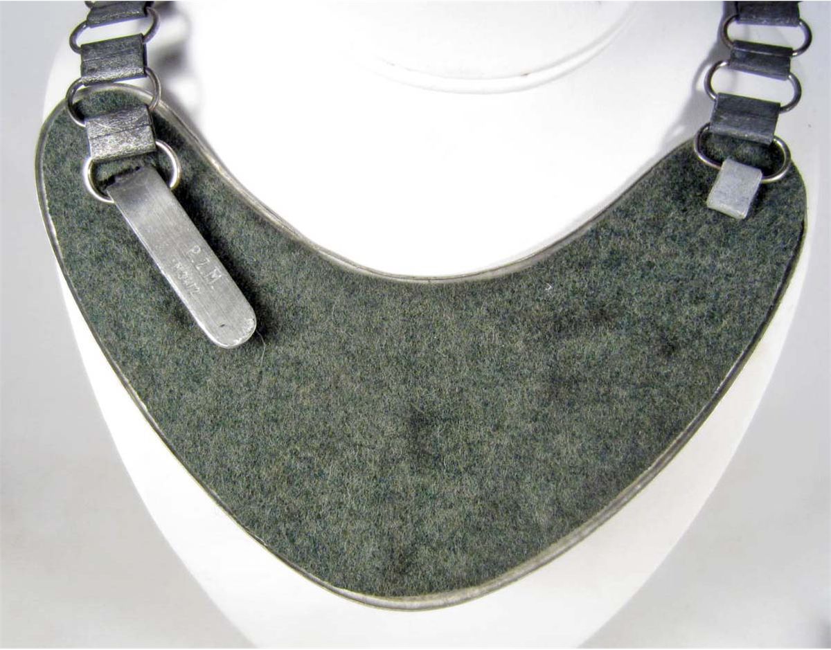 GERMAN NAZI FELDGENDARMERIE GORGET W/ CHAIN