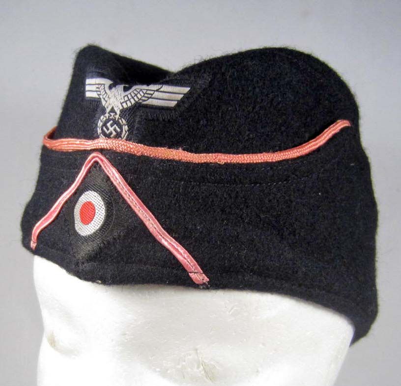 RARE GERMAN NAZI ARMY PANZER ENLISTED MANS OVERSEAS CAP