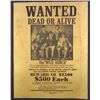 OUTLAWS THE WILD BUNCH GANG WANTED POSTER