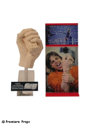 Star Wars: Empire Strikes Back Mark Hamill Hand Casting