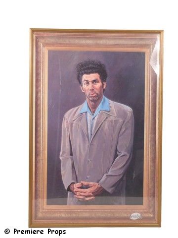 Seinfeld Kramer Framed Poster