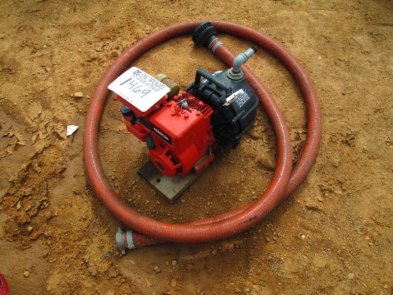 HOMELITE 2" WATER PUMP W/HOMELITE GAS ENGINE