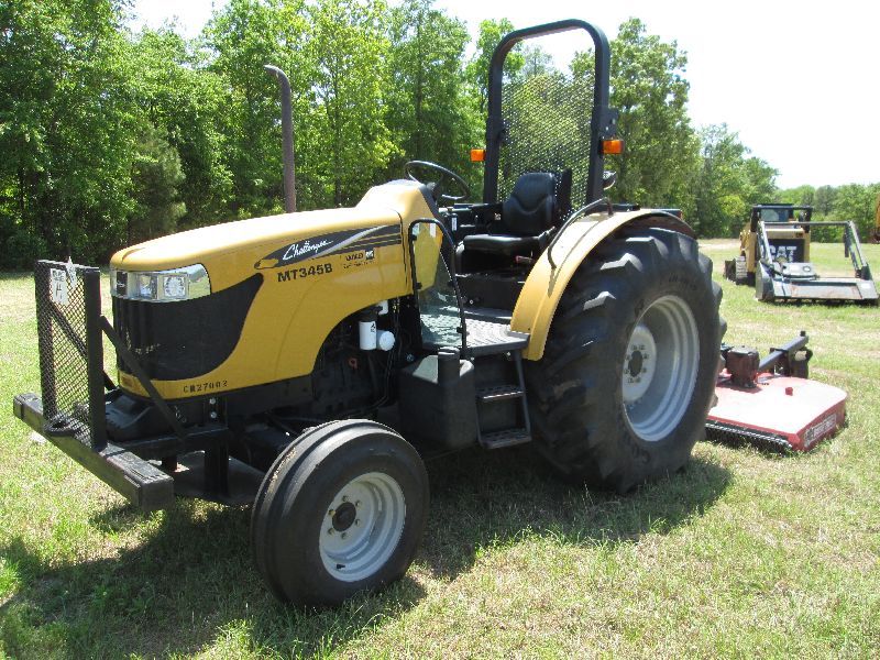 CHALLENGER MT345B FARM TRACTOR, S/N CR27002, PTO, 3 PTH, 2 HYD REMOTES ...