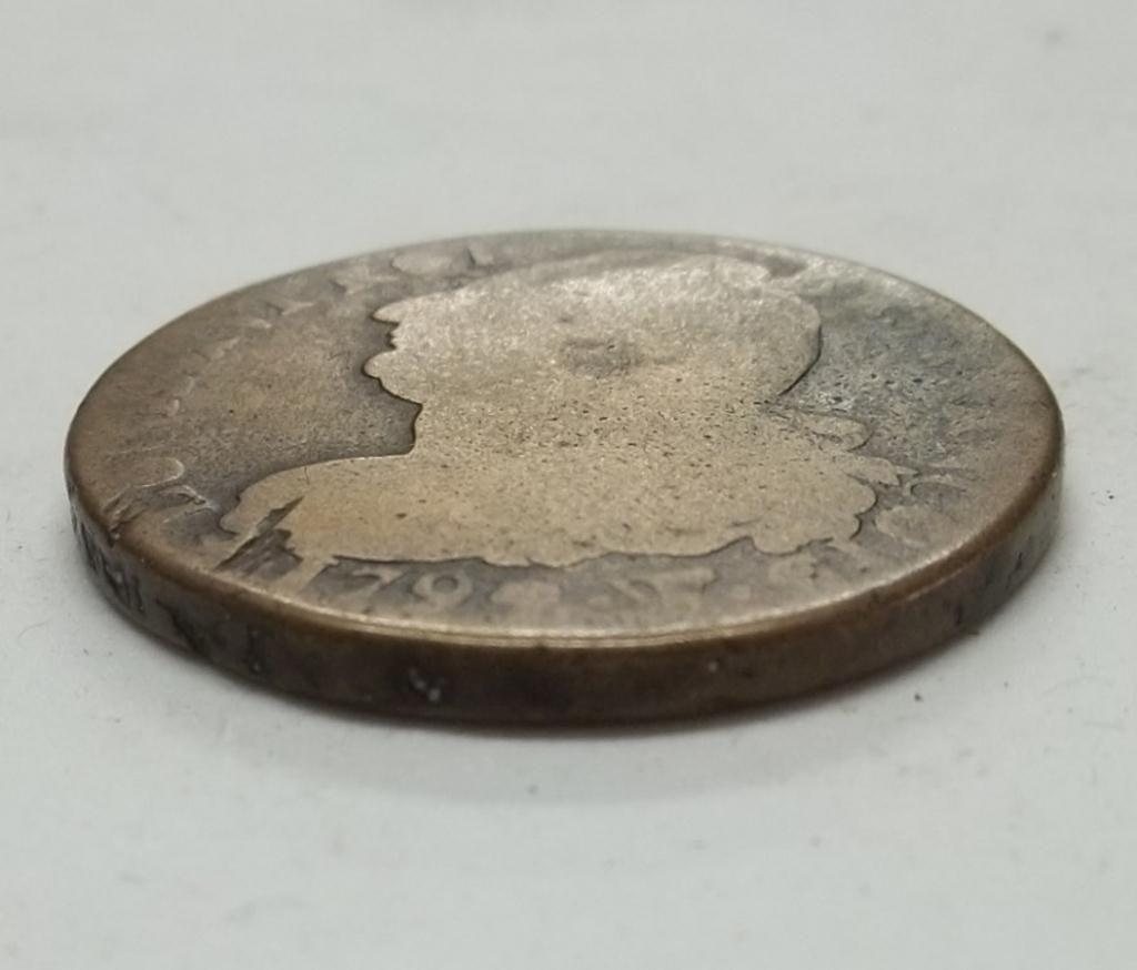 1792 France Louis XVI 2 Sol French Revolution Coin