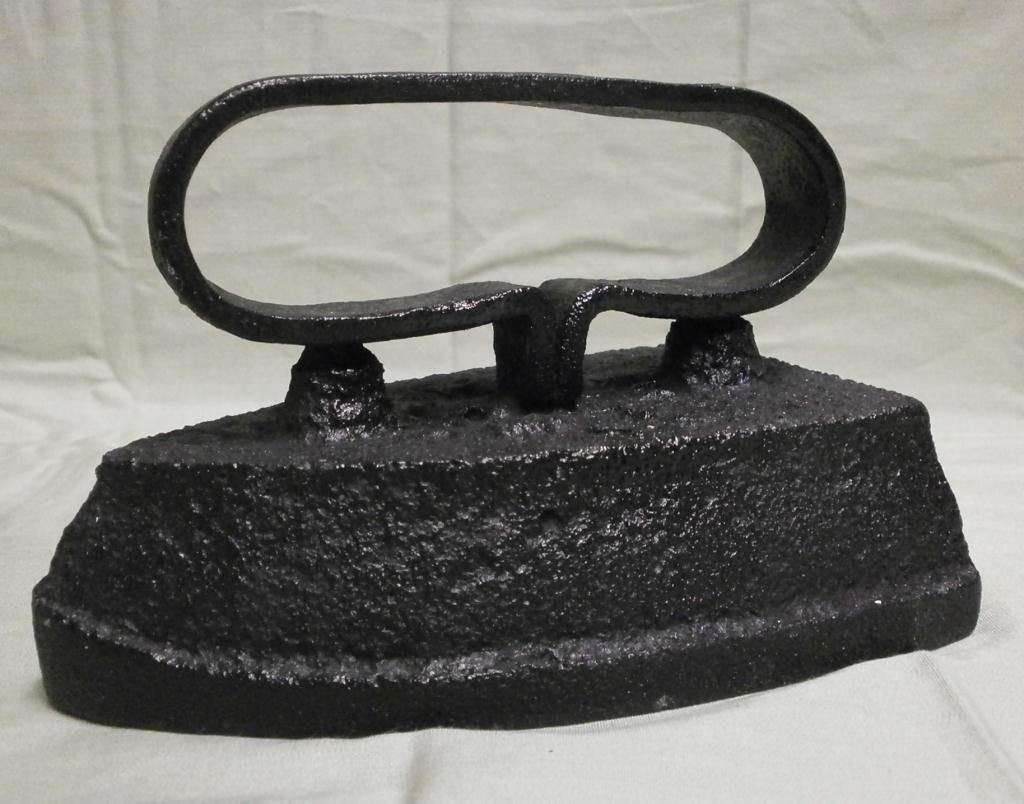 Black Painted Antique Sadiron