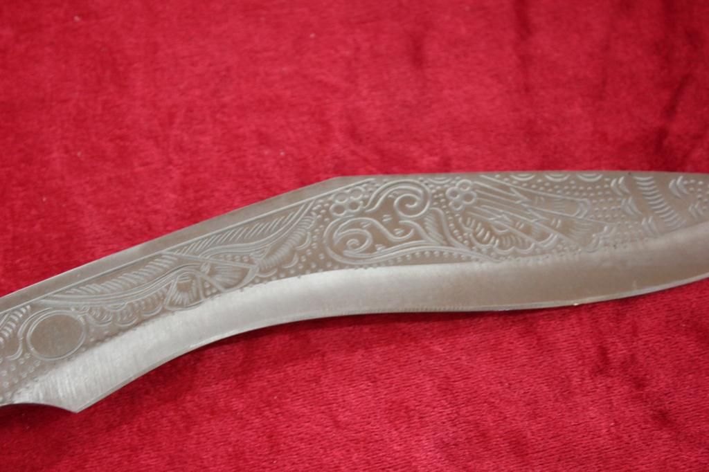 NIB Fantasy Mongol Scimitar Knife w/Sheath