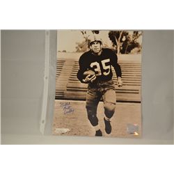 Bullet Bill Dudley Autograph Photo **Pittsburgh Steelers**