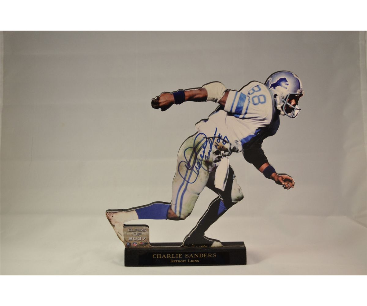 Charlie Sanders Class of 2007 Autograph Stand Up