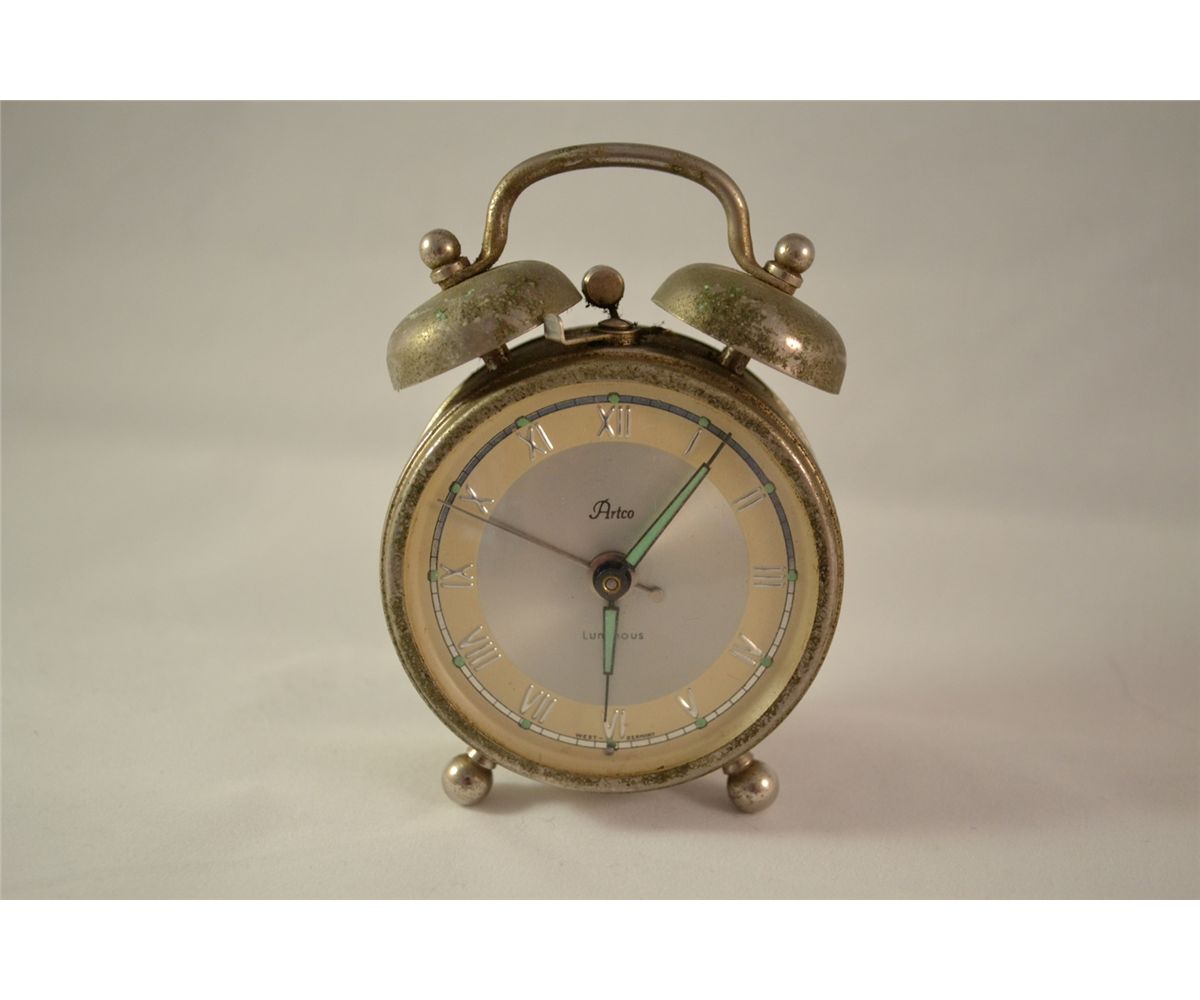 Artco West Germany Vintage Alarm Clock