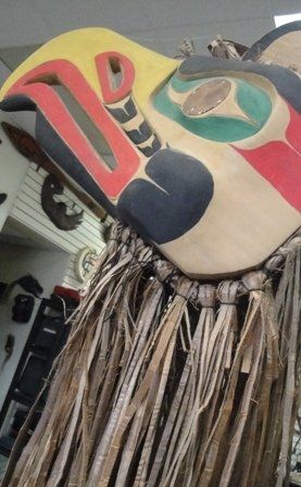 Northwest Coast Native Thunderbird Mask