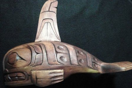 Northwest Coast Native Killer whale Rattle