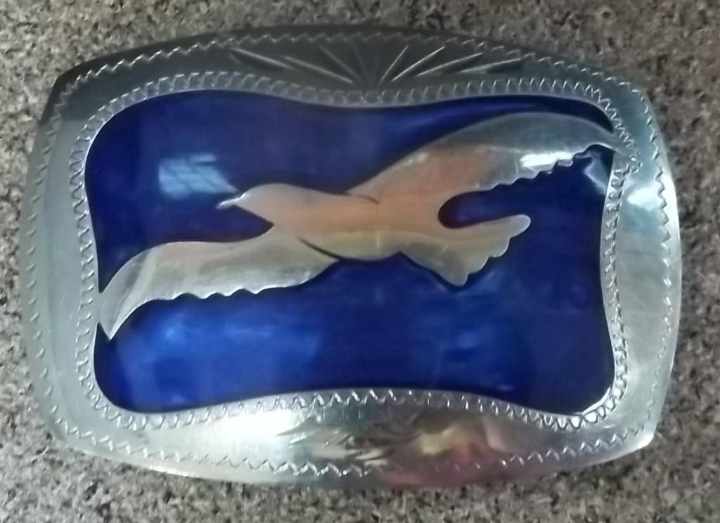 Johnson & Held Soaring Bird Belt Buckle J&H
