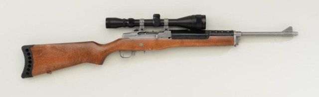 Ruger Mini Thirty semi-auto rifle, 7.62 x 39 cal., 18-1/2” barrel ...