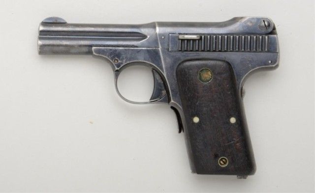 Smith & Wesson .35 caliber semi-auto pistol, 3-1/2” barrel, blue finish ...