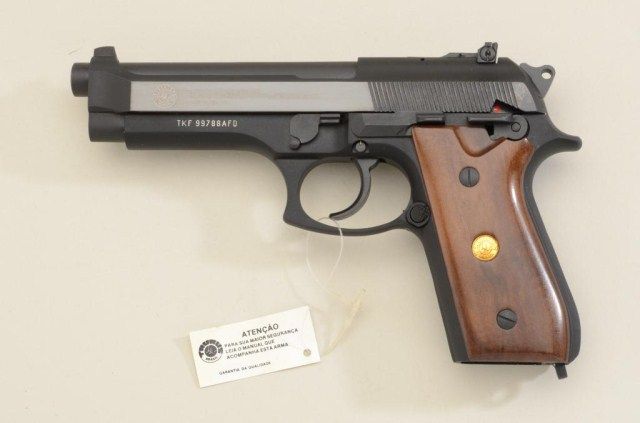 Taurus Model PT-99 semi-auto pistol, 9mm cal., #SNTKF99788AFO; no ...