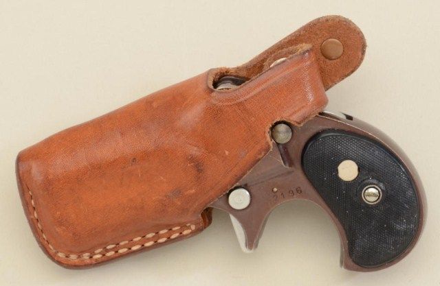 German-made O/U derringer for Hawes Firearms, .357 Mag. cal., blue ...