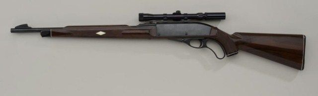 Remington Model nylon 76 lever action rifle, .22LR cal., 19-1/2” barrel ...
