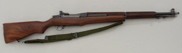 U.S. Springfield Armory M1 Garand semi-auto rifle, .30 cal., 24” barrel ...