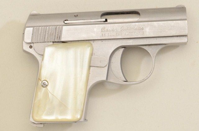 Bauer Firearms Corp. semi-auto diminutive pistol, .25 cal., stainless ...