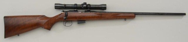 CZ Model 452 2E ZKM bolt-action rifle, .17HMR cal., 22” barrel, blue ...