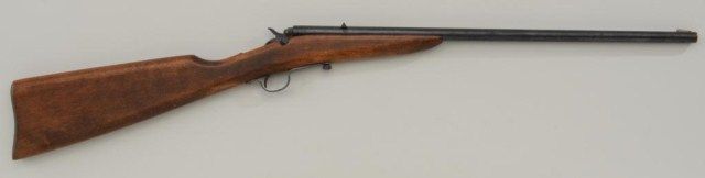 Stevens Model 11 “Junior” single shot rifle, .22LR cal., 20” barrel ...