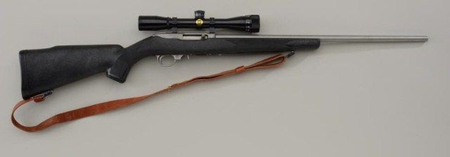 AMT 25/22 Lightning semi-auto rifle, .22LR cal., 22” barrel, satin ...