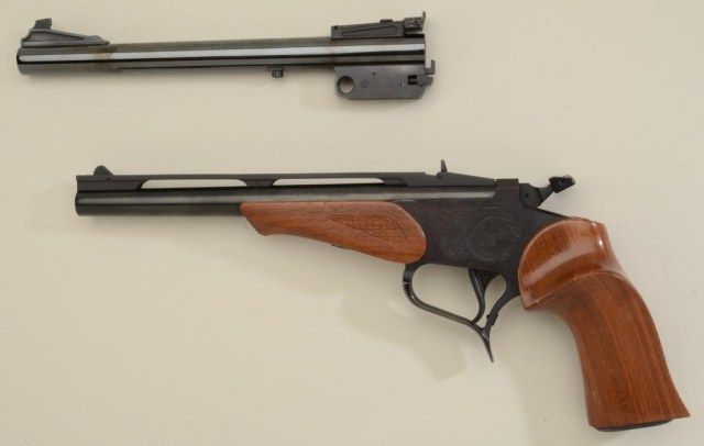 Thompson Center Arms Contender single shot pistol, .44 Mag. cal., 10 ...