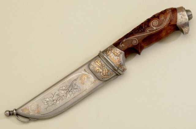 Fancy European hunting knife from last 50 years from East Germany or ...